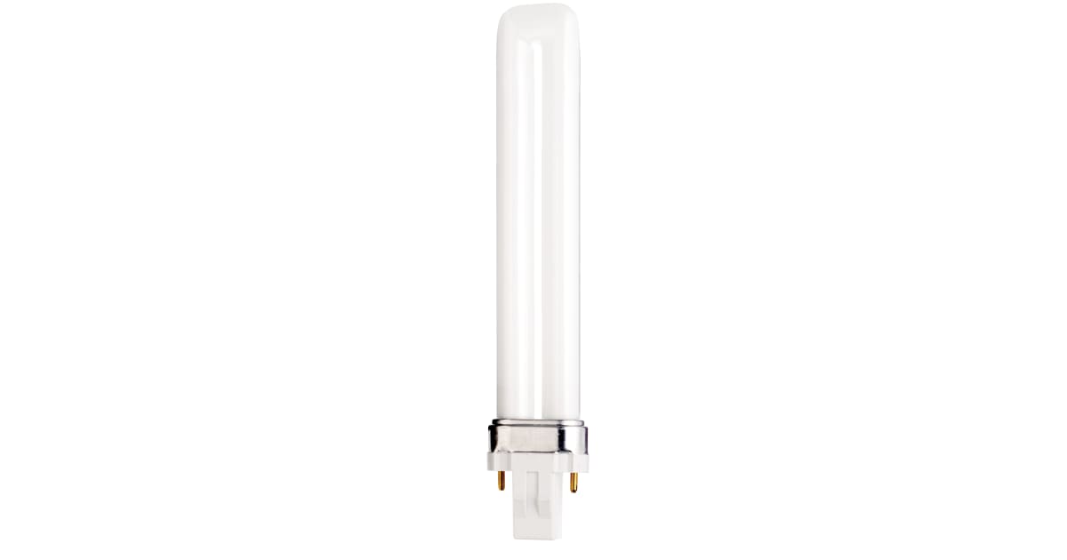 Satco Lighting S6711 Single 13 Watt T4 CFL Plugin (GX23) Compact ...
