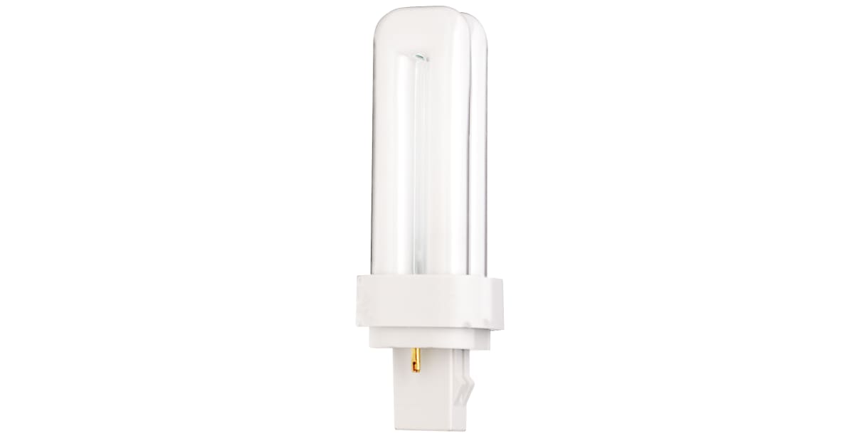 Satco Lighting S6719 Single 13 Watt T4 CFL Plugin (GX23-2) Compact ...