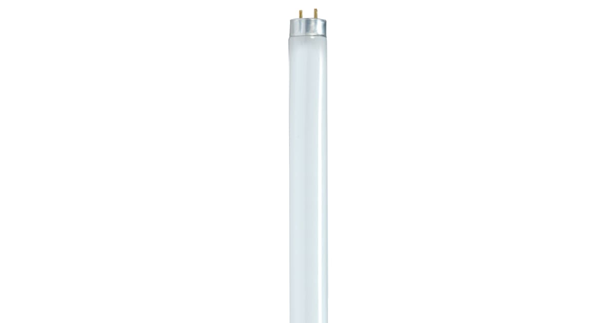 Satco Lighting S8441 Single 25 Watt 48" Wide T8 Bi Pin Fluorescent Bulb ...
