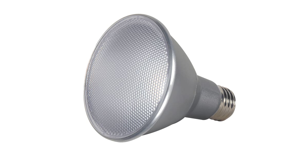 Satco Lighting S8496 Single 13 Watt Dimmable PAR30LN Medium (E26) LED ...
