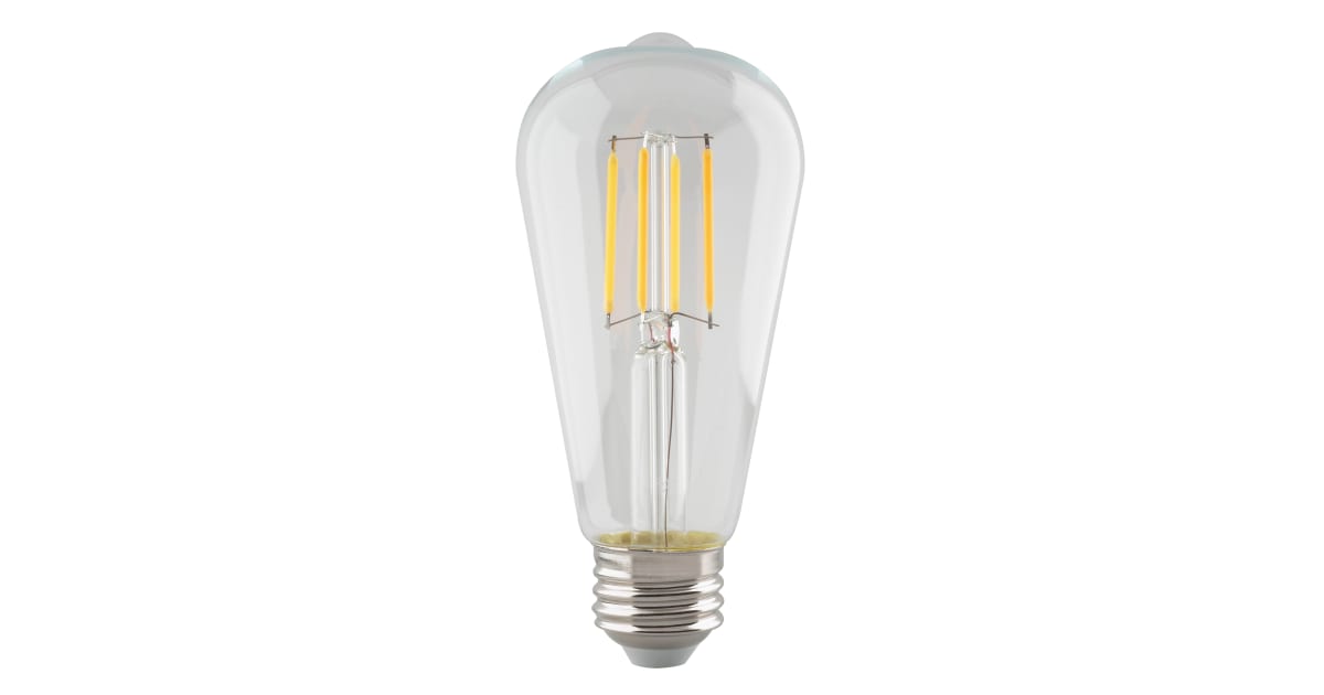 Satco Lighting S8554 Single 5.5 Watt Vintage Edison Dimmable ST19 ... Satco Lighting S8554 Single 5.5 Watt Vintage Edison Dimmable ST19 ...