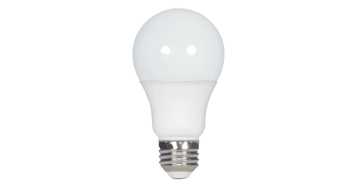 Satco Lighting S8567 Pack of (4) 15.5 Watt A19 Medium (E26) LED Bulbs ...
