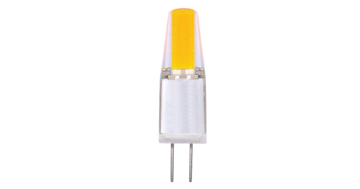 Satco Lighting S8600 Single 1.6 Watt Dimmable T3 Bi Pin LED Bulb - 450 ...