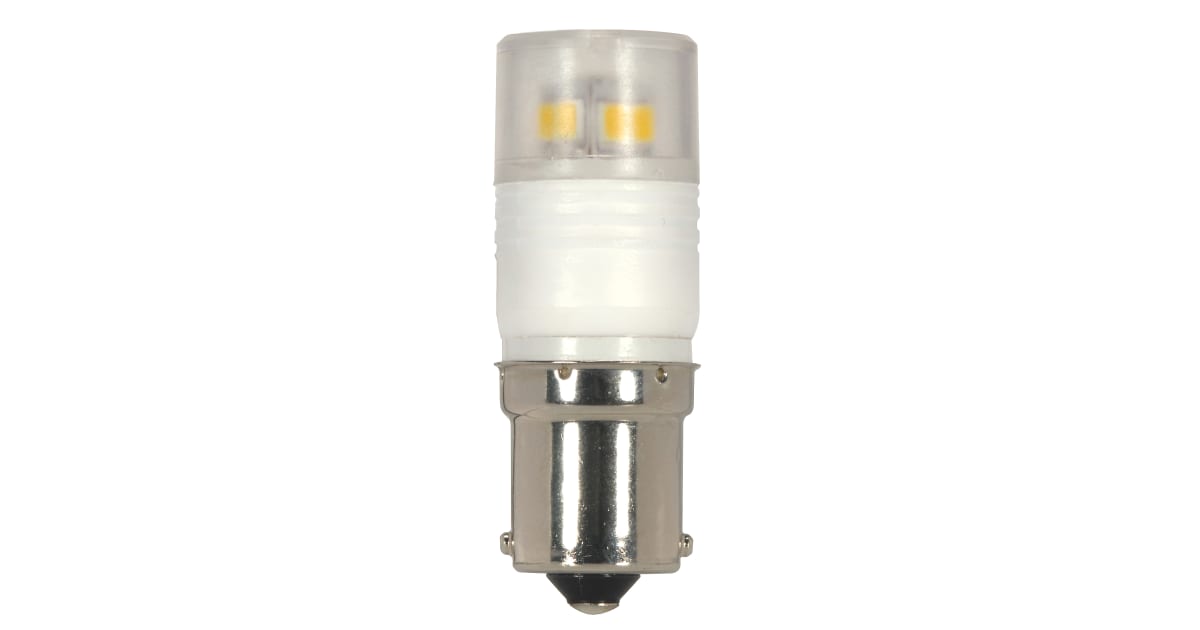 Satco Lighting S9222 Single 2.3 Watt T3 Bayonet (BA15) LED Bulb - 210 ...