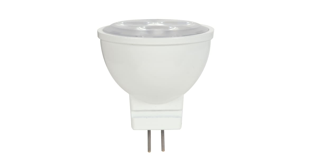 Satco Lighting S9281 Single 3 Watt MR11 Bi Pin LED Bulb - 210 Lumens ...