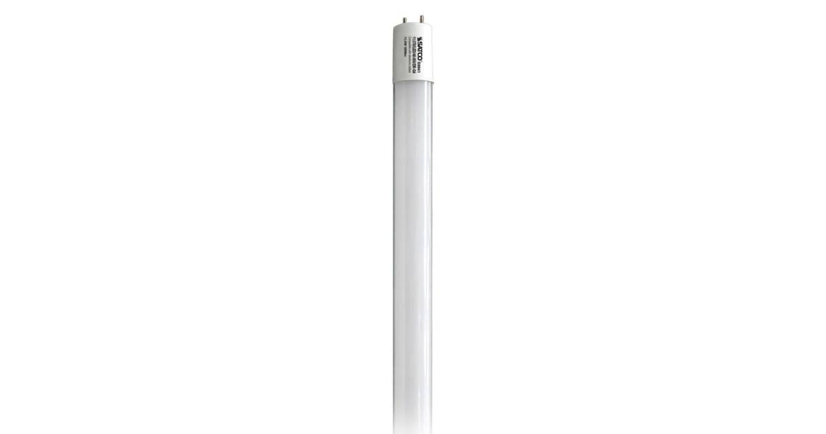 Satco Lighting S9948 Single 24 Inch 8 Watt T8 Bi Pin LED Bulb - 500 ...