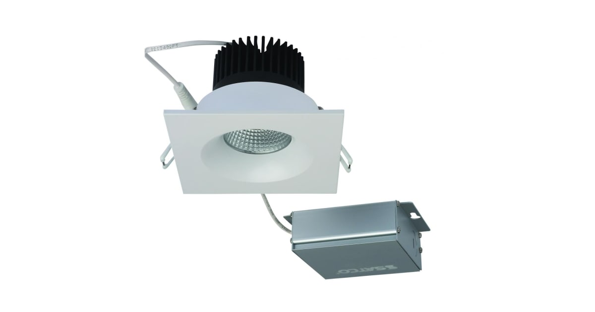 Satco Lighting S11633 12 watt LED Direct Wire Downlight 3.5 inch 3000K ...