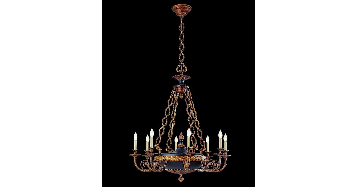 Savoy House 1-01112-8-132 8 Light Up Lighting Chandelier | Ferguson Home