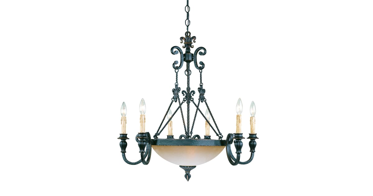 Savoy House 1-300-6-16 9 Light Up / Down Lighting Chandelier from the ...