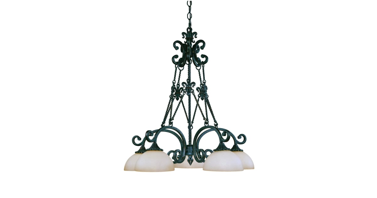Savoy House 1-313-5-16 5 Light Down Lighting Chandelier from the ...