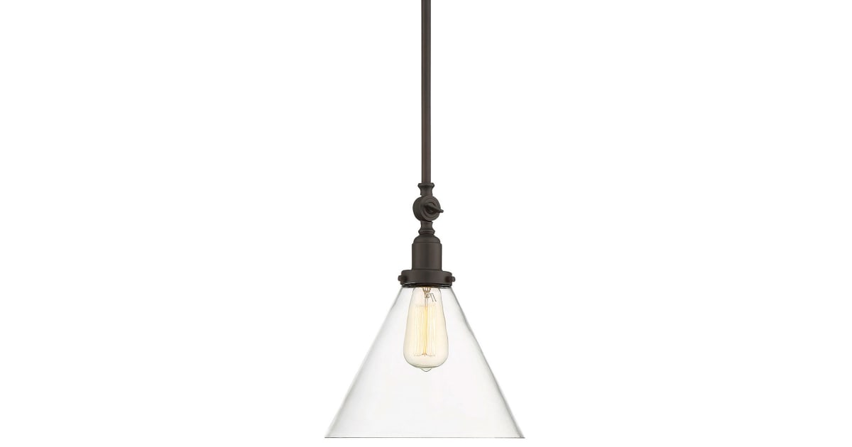 Savoy House 7-9132-1-13 Drake Single Light 10" Wide Mini Pendant with ...