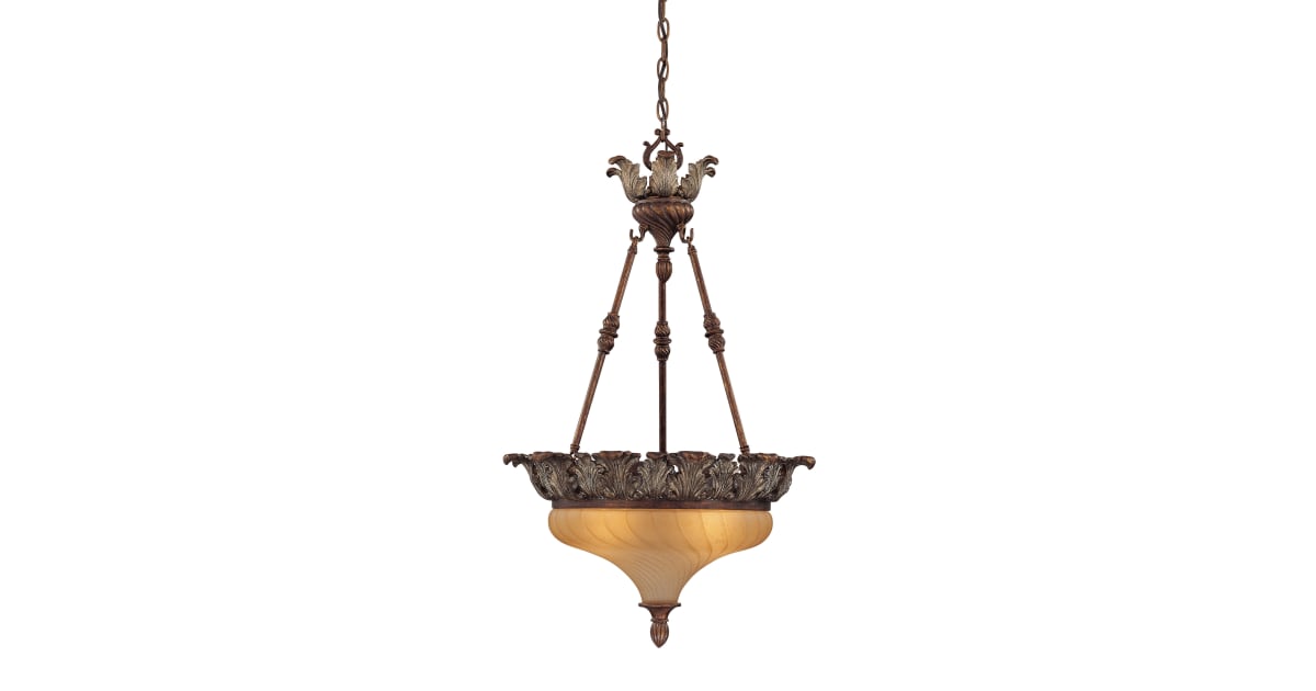 Savoy House 7-4466-3-234 3 Light Up Lighting Pendant from the L'Art du ...