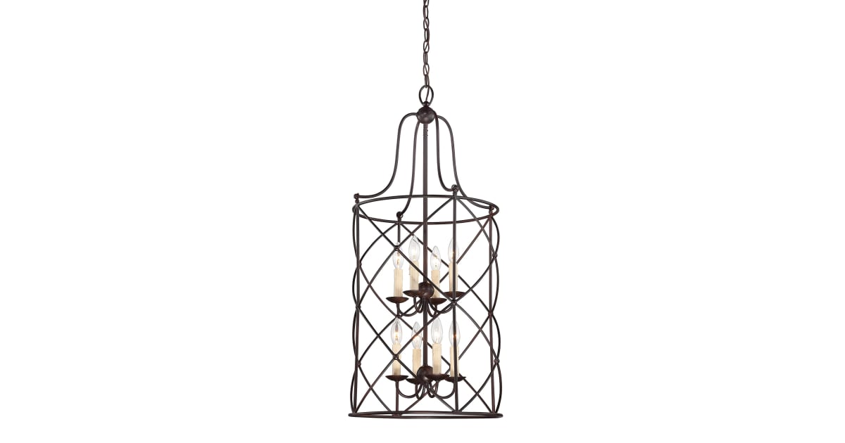 Savoy House 3-4071-8-13 Seneca 8 Light 16.5" Wide 2 Tier Chandelier ...