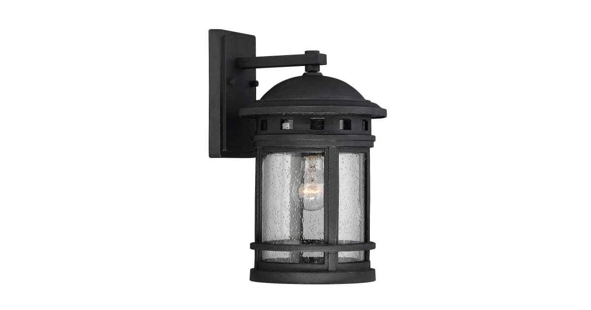 Savoy House 5-361-BK Upton 1 Light Outdoor Wall Sconce | Ferguson Home
