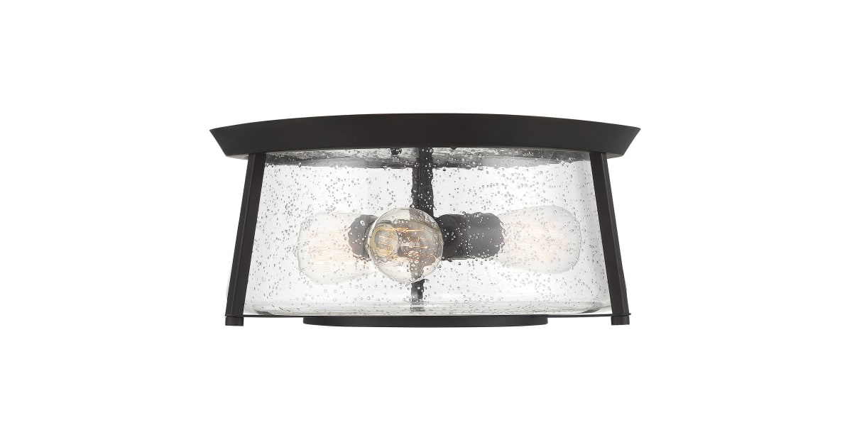 Savoy House 6-2182-16-13 Dash 3 Light 16" Wide Flush Mount Drum Ceiling ...