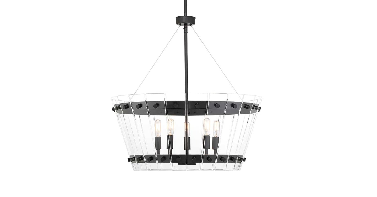 Savoy House 7-8857-5-89 Ventari 5 Light 24" Wide Ring Chandelier ...