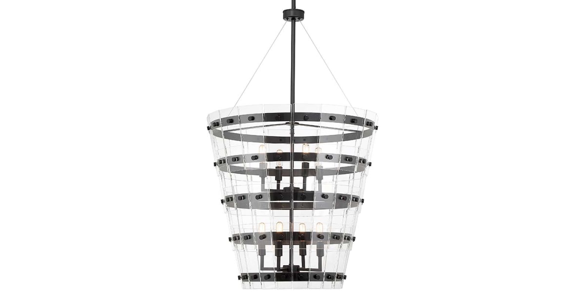 Savoy House 7-8859-8-89 Ventari 8 Light 25" Wide Waterfall Chandelier ...
