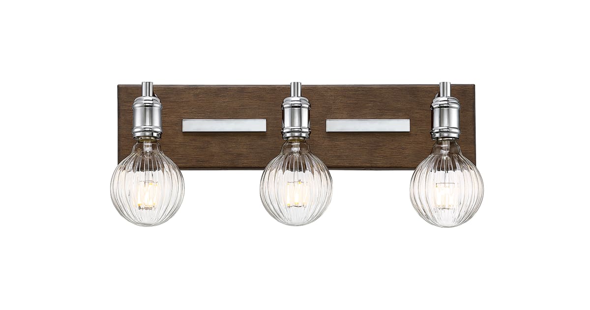 Savoy House 8-3405-3-73 Barfield 3 Light 20-1/4" Wide LED Bathroom ...