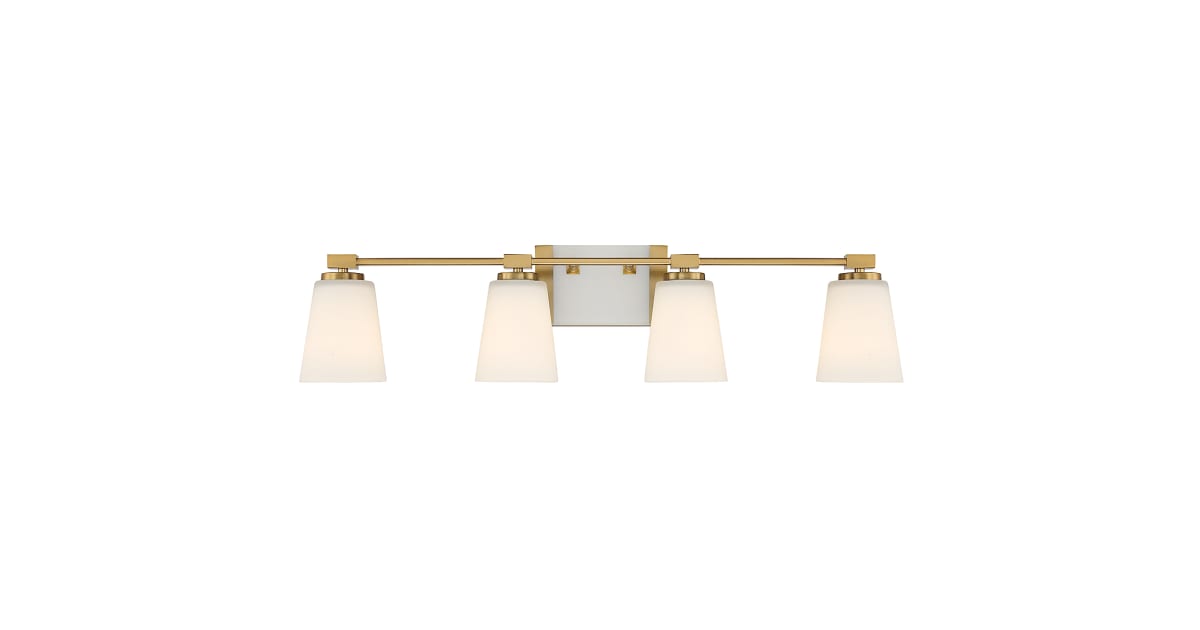 Savoy House 8-6901-4-322 Darby 4 Light 34" Wide Vanity Light | Ferguson ...