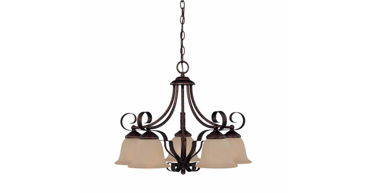 Savoy House 1P-80101-5-56 Five-Light Single-Tier Chandelier from the ...