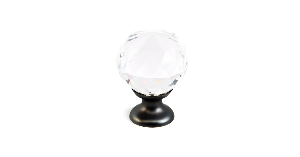 Schaub and Company 70-CS-BZ Stargaze 1-1/8" Traditional Classic Faceted ...