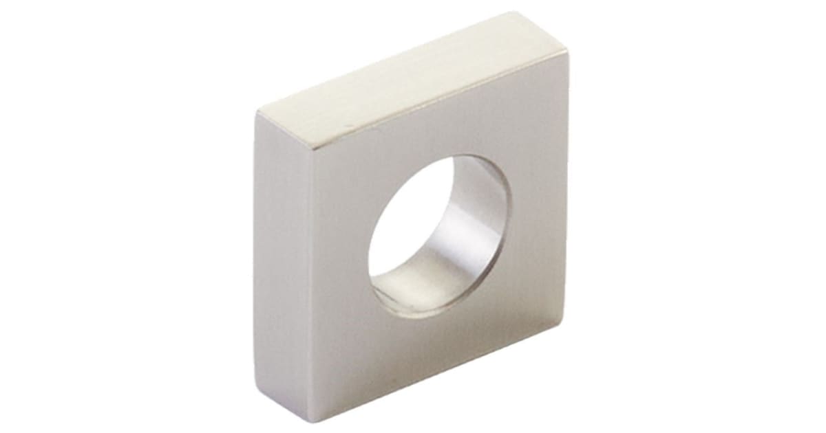 Schaub and Company 10030-BN Cafe Modern Square 1" Open Ring Slot ...