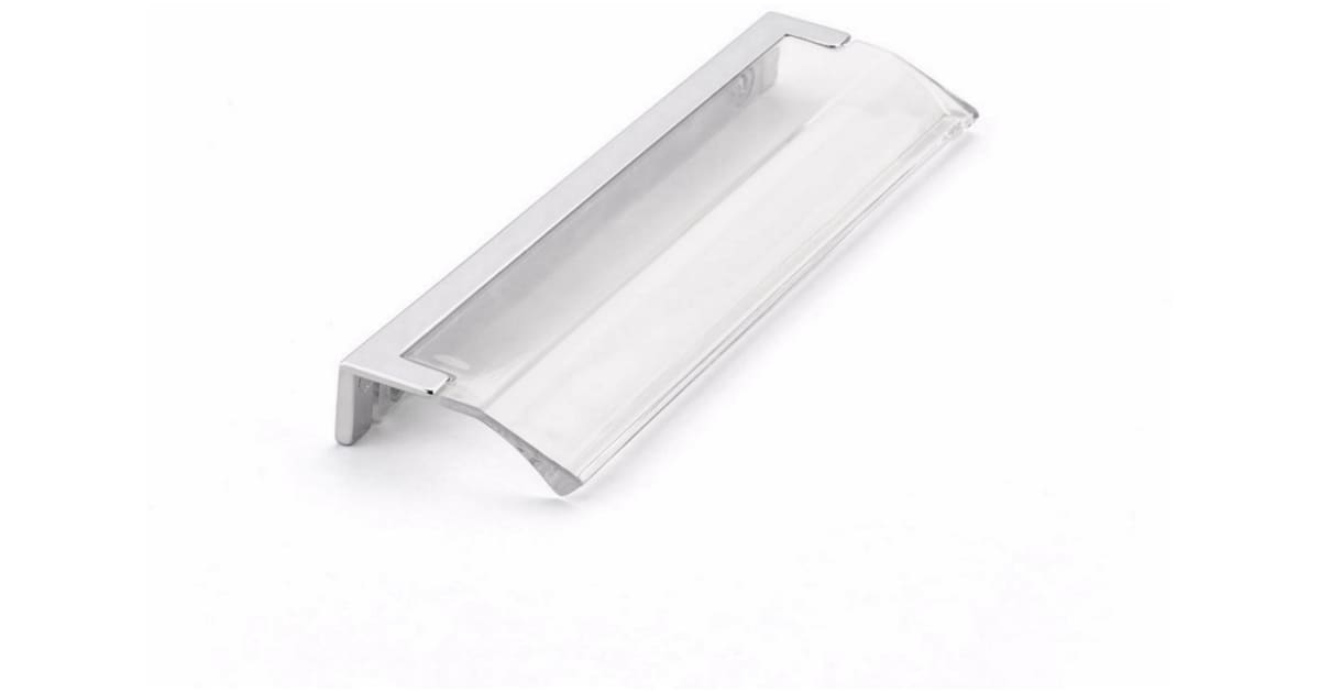 Schaub and Company 324-26-CL Positano 5-1/16" Center to Center Clear ...
