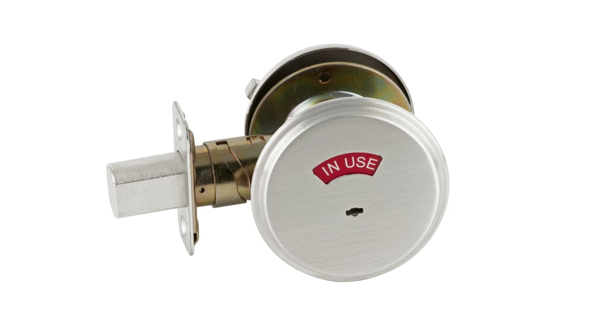 Schlage B571626 One Sided Deadbolt with In Use Indicator | Ferguson Home