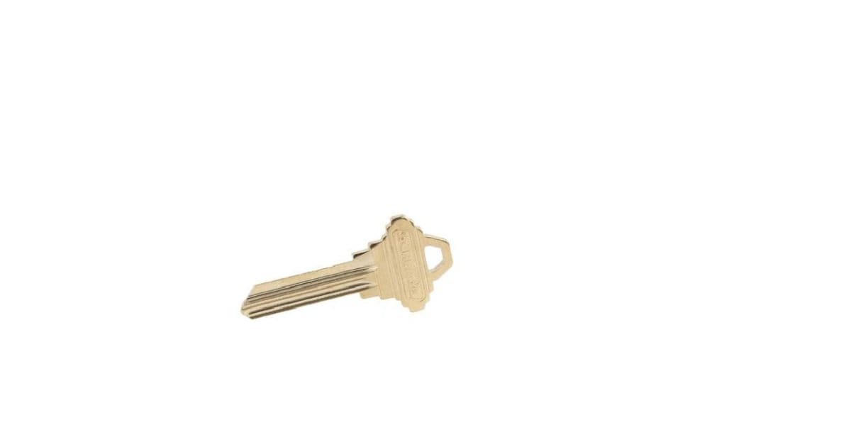 Schlage 35157E Blank Key for Primus Everest E Keyway Cylinders ...