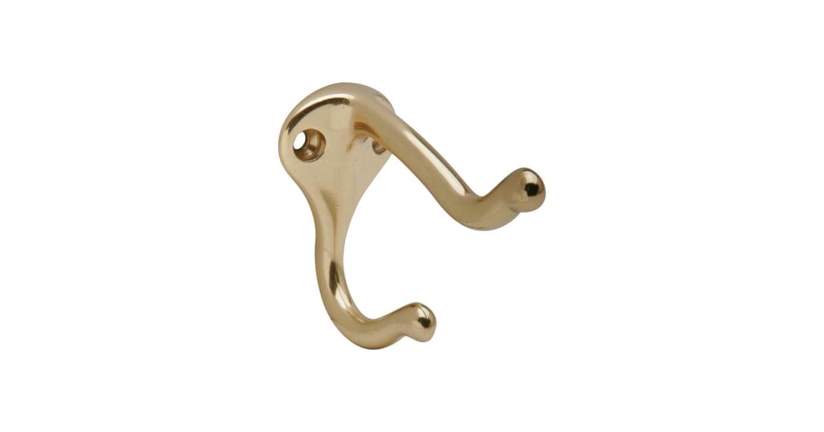 Schlage 571MB3 3-Inch Projection Coat and Hat Hook | Ferguson Home