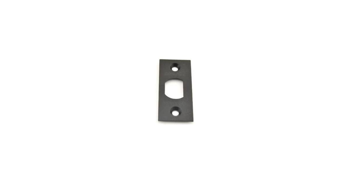 Schlage F206476718 Square Spring Latch Faceplate | Ferguson Home