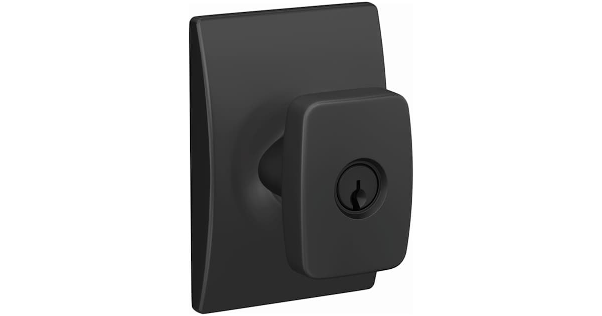 Schlage F51ANIX622CEN Custom Nixon Passage or Privacy Door Lever Set ...