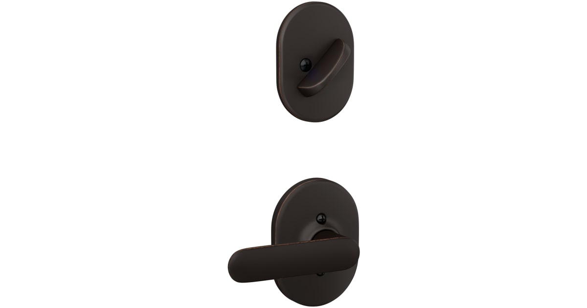 Schlage F59DAV716RMN Davlin Lever Single Cylinder Interior Pack with ...