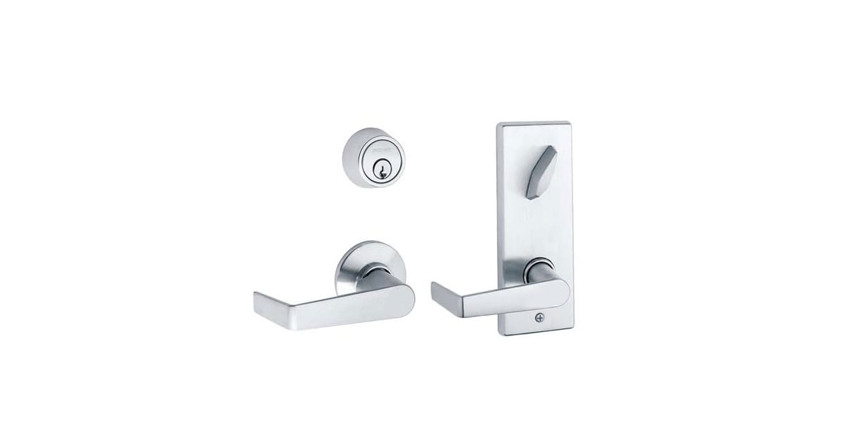 Schlage S210JSAT626 S200-Series Commercial Tubular Interconnected ...