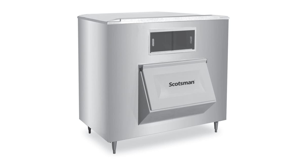 Scotsman BH1300SS-A 1100 lb Capacity, 48 Inch Ice Machine Storage Bin ...