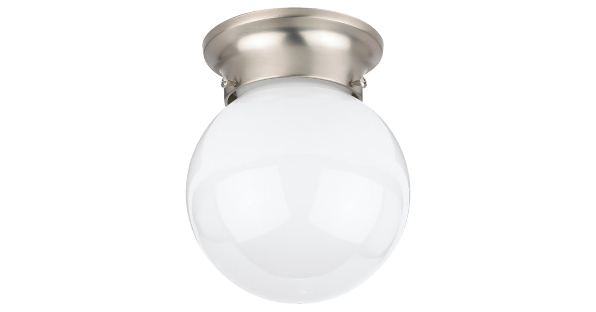 Sea Gull Lighting 5366-962 Tomkin 1 Light Flush Mount Ceiling Fixture ...