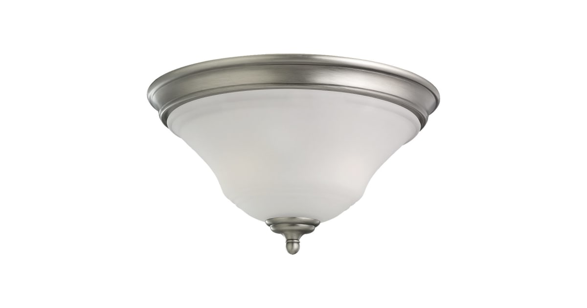 Sea Gull Lighting 75381-965 Parkview 2 Light Flush Mount Ceiling ...