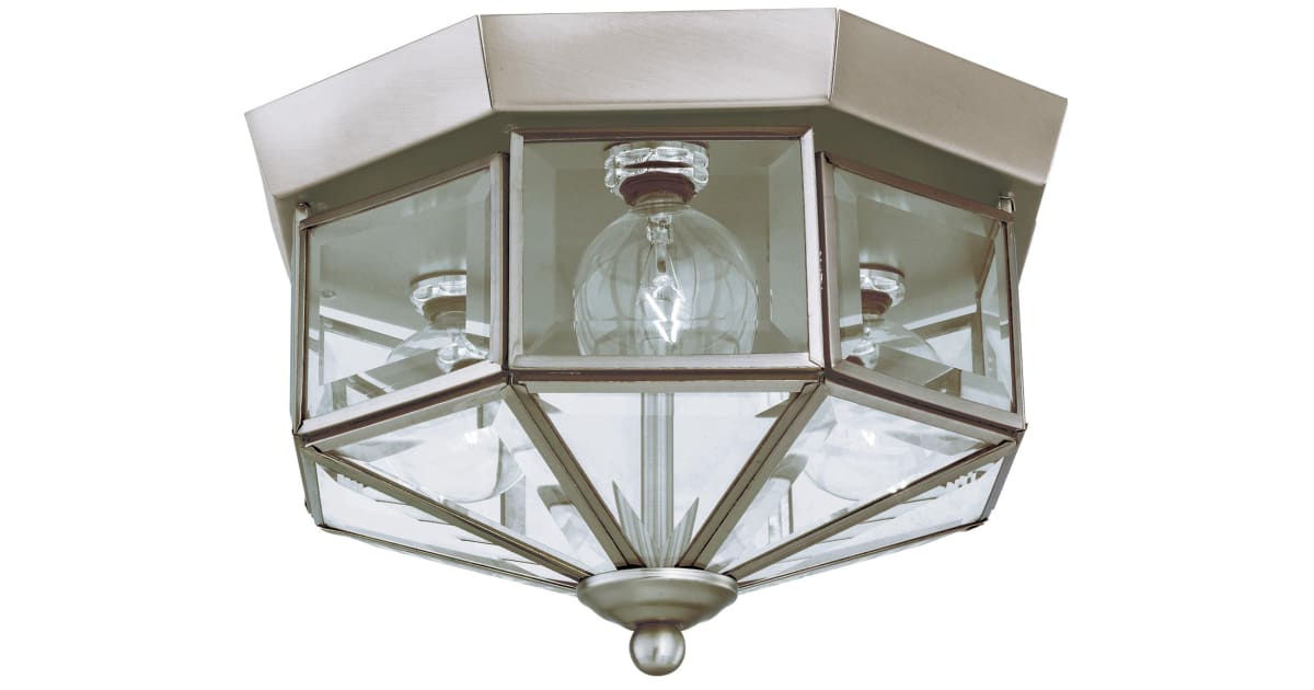 Sea Gull Lighting 7661-962 Grandover 3 Light Flush Mount Ceiling ...