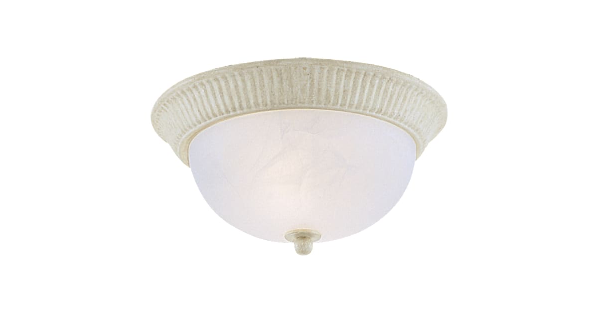Sea Gull Lighting 7710-09 Catrina 2 Light Flush Mount Ceiling Fixture ...
