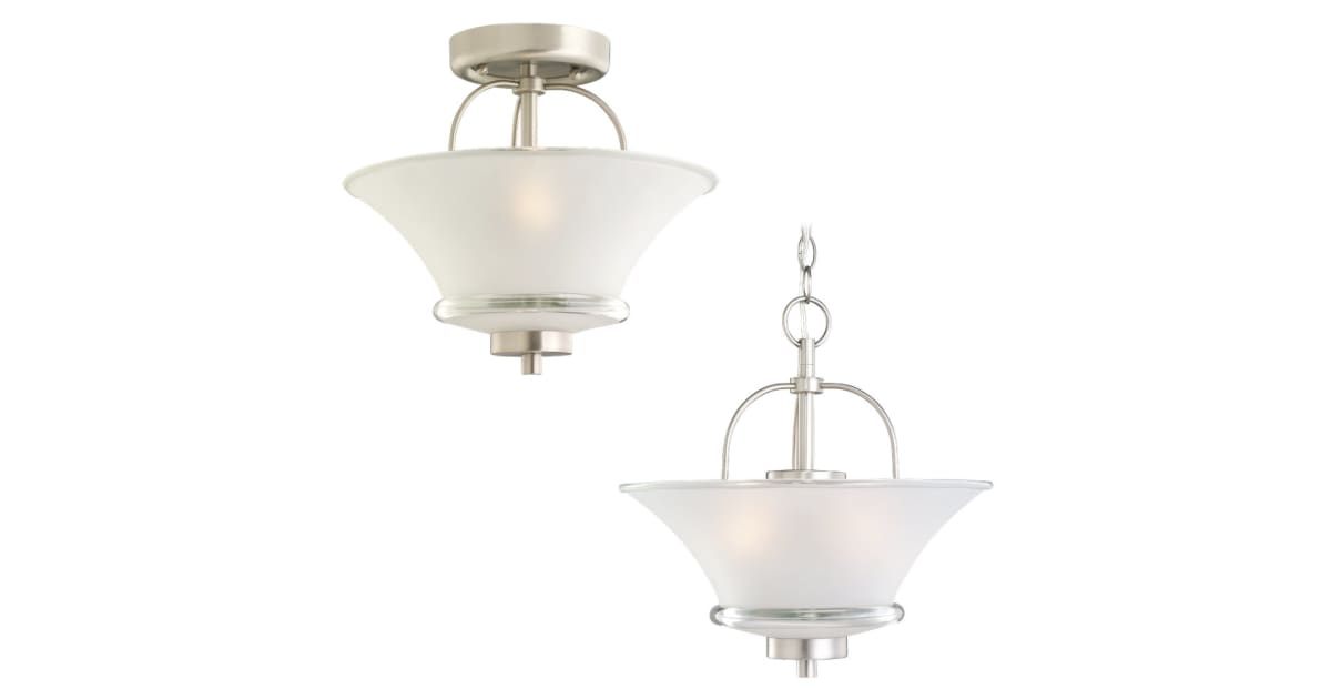 Sea Gull Lighting 77283-965 Contemporary / Modern 2 Light Convertible ...
