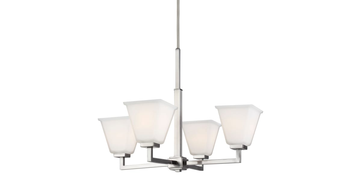 Sea Gull Lighting 3113704EN3-962 Ellis Harper 4 Light 25" Wide LED ...