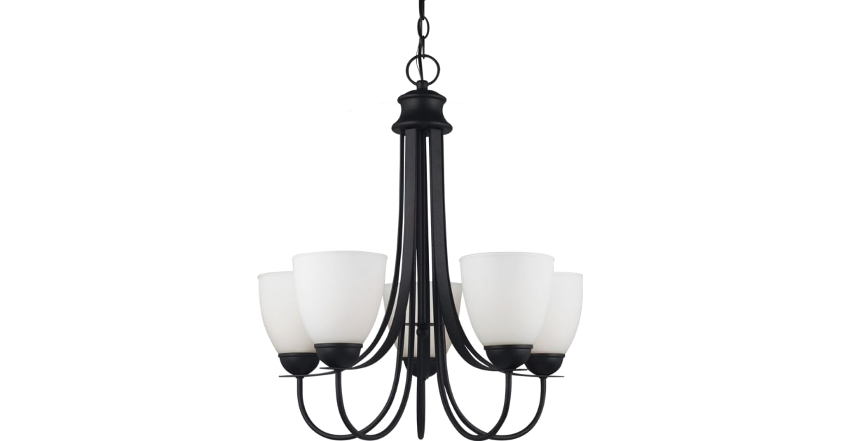 Sea Gull Lighting 31271-839 Uptown Five Light Chandelier | Ferguson Home