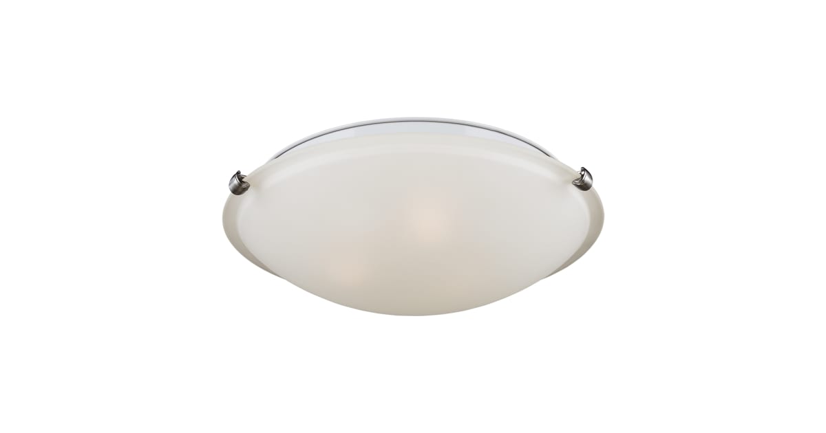 Sea Gull Lighting 7543503BLE-962 3 Light Energy Star Flush Mount ...