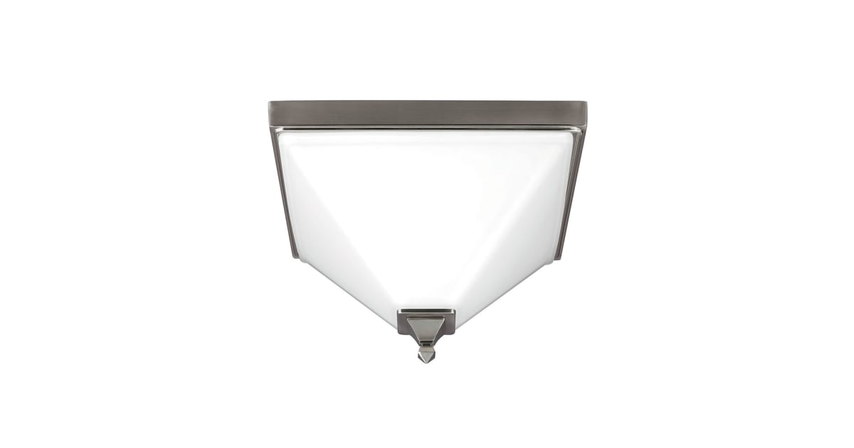 Sea Gull Lighting 7550402-962 Denhelm 2 Light Flush Mount Ceiling ...