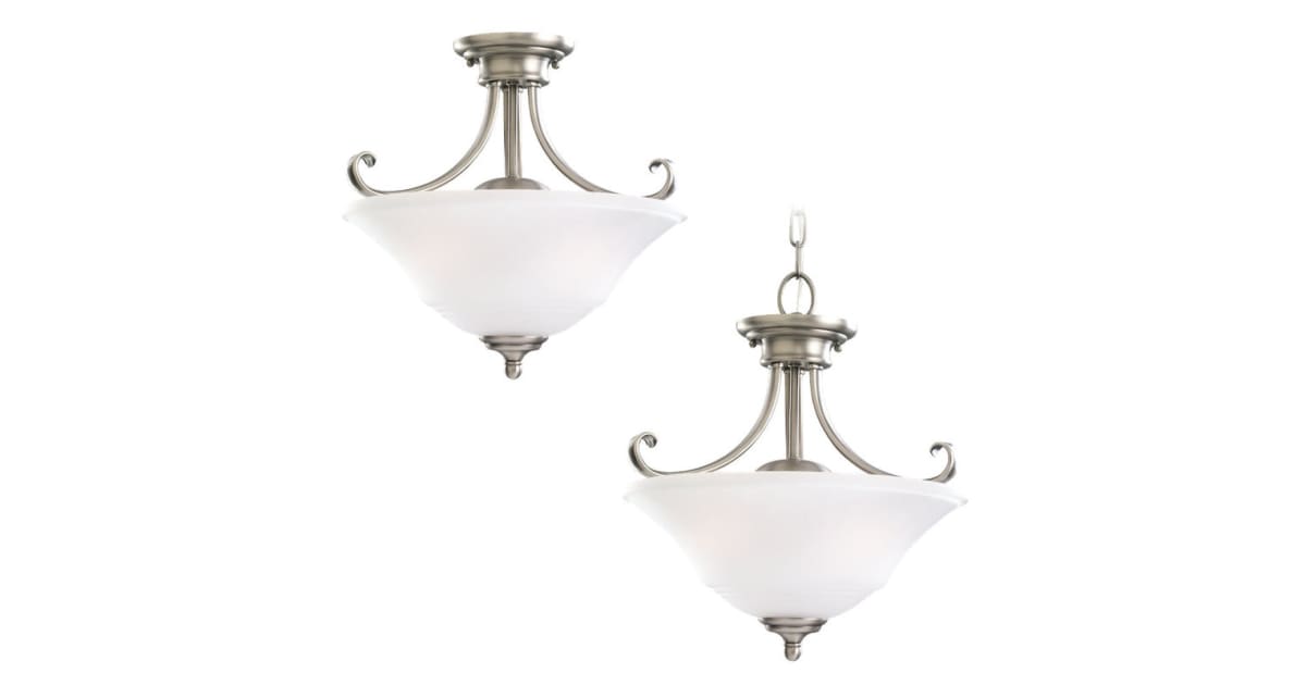 Sea Gull Lighting 77380-965 Parkview 2 Light Bowl Shaped Pendant ...