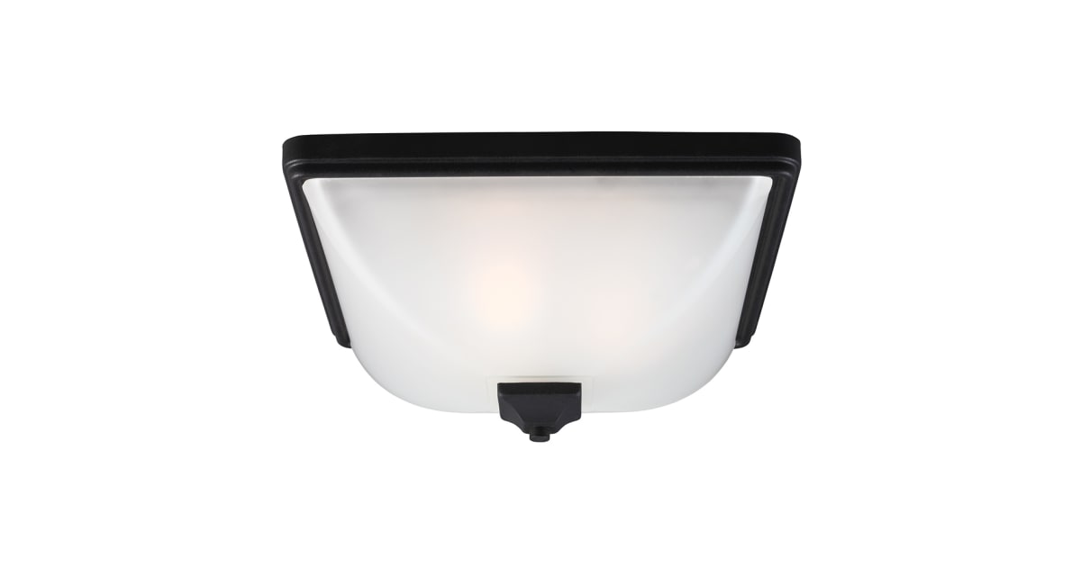Sea Gull Lighting 7828403BLE-12 Irving Park 3 Light Outdoor Flush Mount ...