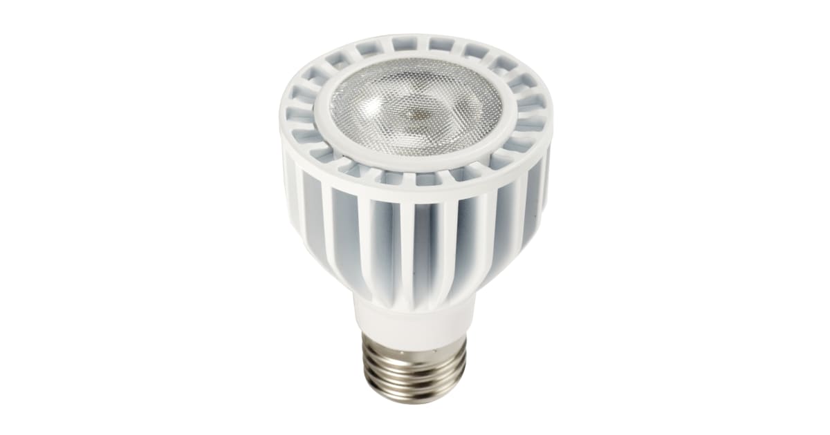 Sea Gull Lighting 97451S Single 7 Watt Frosted PAR20 Shaped Medium (E26 ...