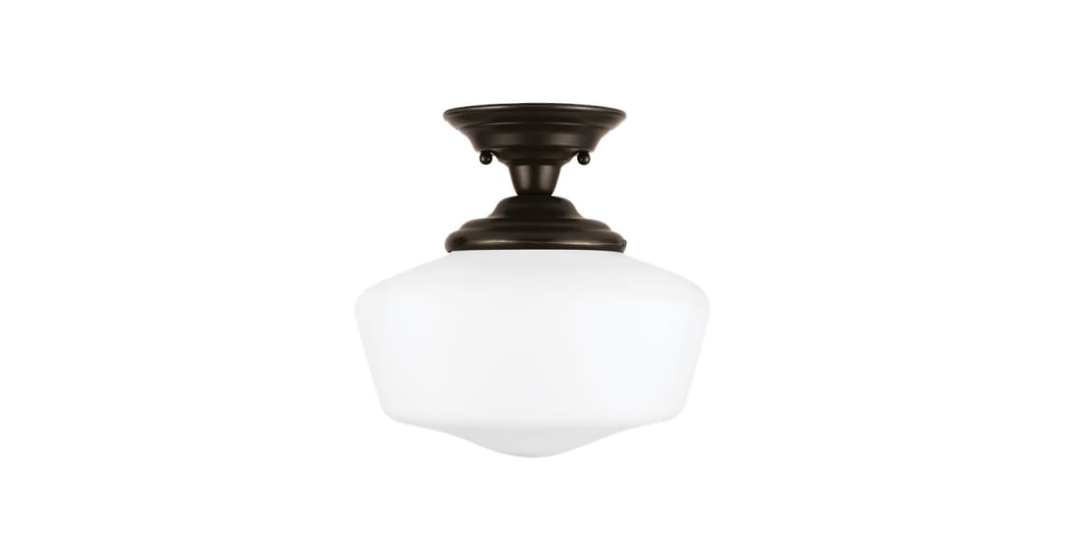 Sea Gull Lighting 77437EN3-782 Academy Single Light 12" Tall ...