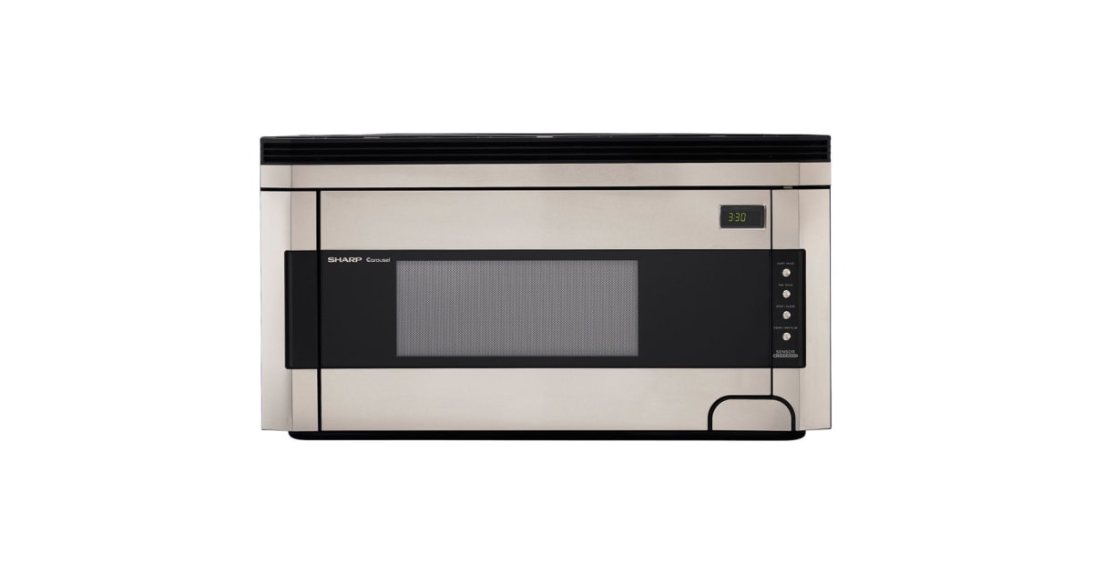 Sharp R1514T 30 Inch Wide 1.5 Cu. Ft. Over-the-Range Microwave with ...