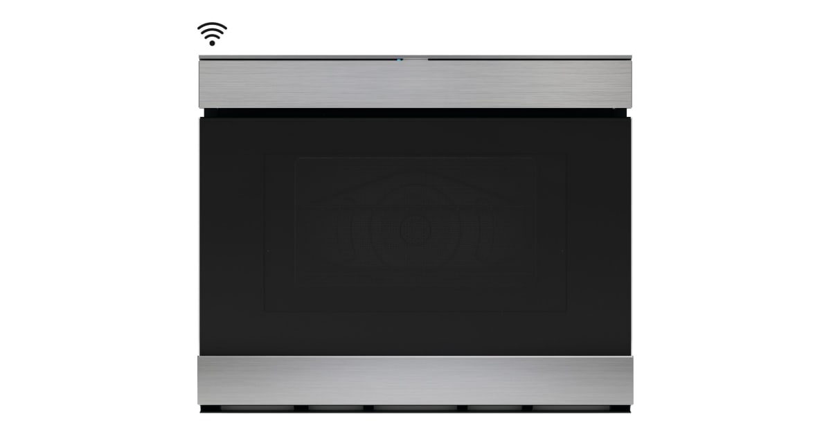 Sharp SMD2499FS 24 Inch Wide 1.4 Cu. Ft. 900 Watt Built-In Convection ...
